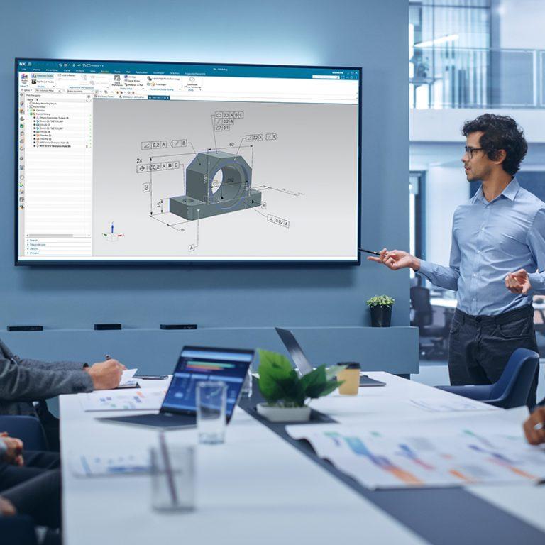 Digitization with Model-Based Definition in Siemens NX