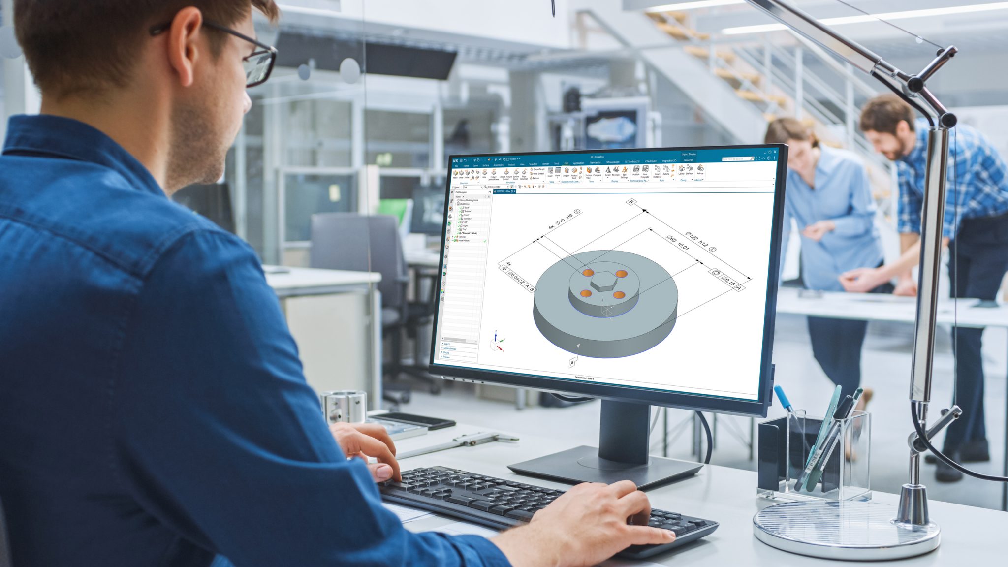ISO GPS in Siemens NX mit Technischen Elementen